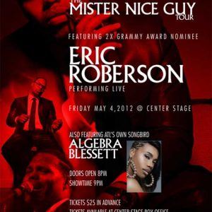 Eric Roberson Bringing Music With "Fire" Live to Center Stage Atlanta ...