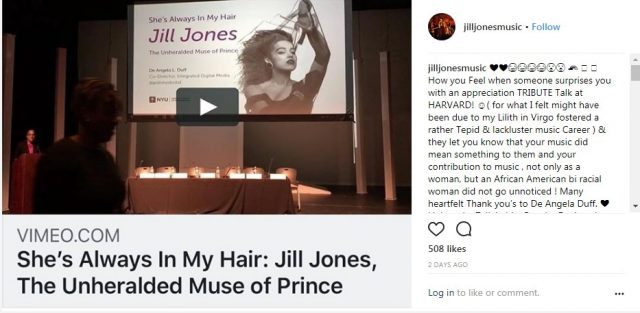 She's Always In My Hair: Jill Jones, The Unheralded Muse of Prince ...