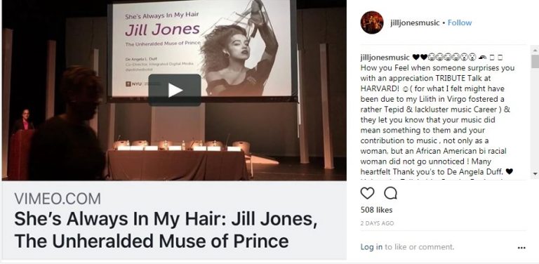 She's Always In My Hair: Jill Jones, The Unheralded Muse of Prince ...